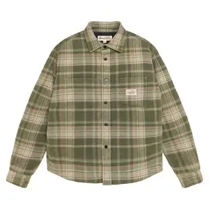 StÜssy Heavy Washed Plaid Long-sleeve Shirt