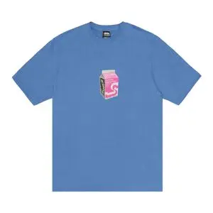 StÜssy Milk Tee 'pacific - Blue