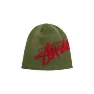 StÜssy Brushed Out Stock Skullcap - Green