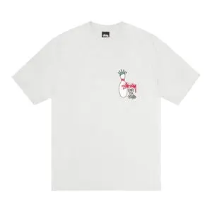 StÜssy Pigment Dyed Kingpin Tee 'natural - Cream