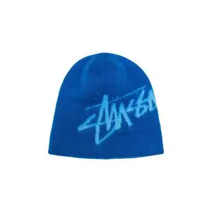StÜssy Brushed Out Stock Skullcap - Blue