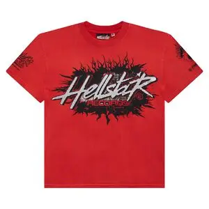 HELLSTAR Records T-shirt - Red