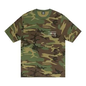 StÜssy Smooth International Camo Tee