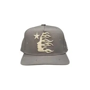 HELLSTAR Og Logo Snapback Hat - Grey