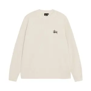 StÜssy Raglan Thermal Long-sleeve Crew 'bone