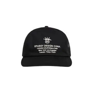 StÜssy Design Corp Trucker Cap - Black