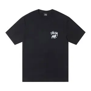 StÜssy Pigment Dyed Rasta Lion Tee