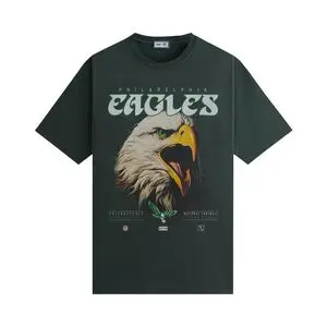 Kith 47 For The Nfl: Eagles Vintage Tee 'stadium - Green