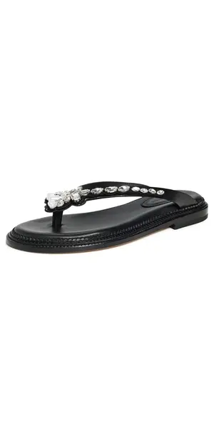 Simone Rocha Embellished Thong Sandals