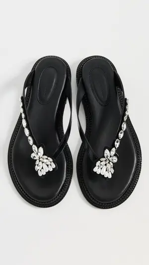 Simone Rocha Embellished Thong Sandals