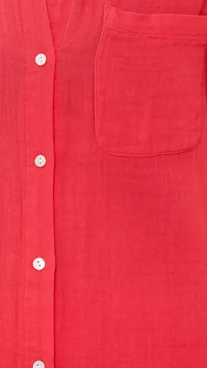 Rails Ellis Shirt - Cherry