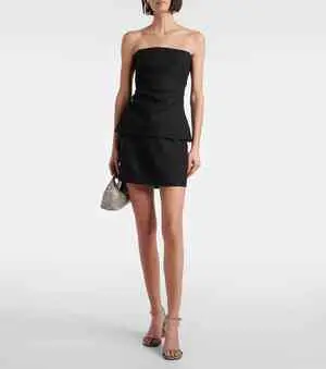 SIR. Linen-blend Miniskirt