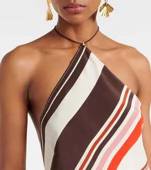 SIR. Thistle Striped Silk Top