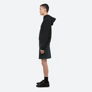 Helmut Lang Embossed Logo Hoodie - Black