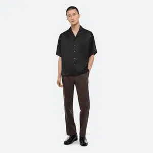 Helmut Lang Boxy Silk Shirt