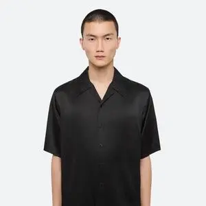 Helmut Lang Boxy Silk Shirt