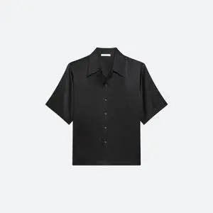 Helmut Lang Boxy Silk Shirt