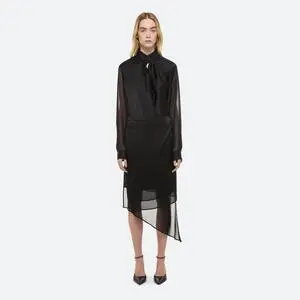 Helmut Lang Silk Shirt Dress