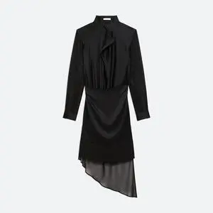Helmut Lang Silk Shirt Dress