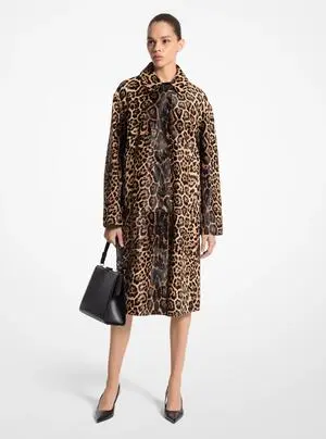 Luxury Animal Print Overcoats
