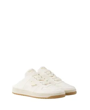 Prada Nappa Leather Sneaker Mules