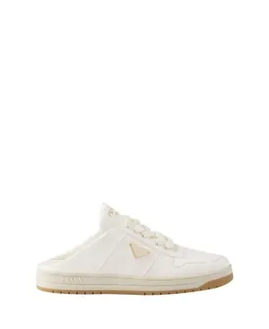 Prada Nappa Leather Sneaker Mules