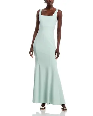 Aqua Sleeveless Dress