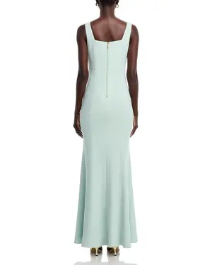 Aqua Sleeveless Dress