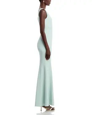 Aqua Sleeveless Dress