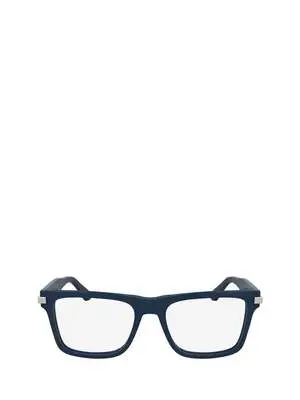 Calvin Klein Rectangular Eyeglasses Blue
