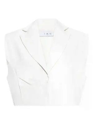 IRO PARIS Cropped Jacket - White