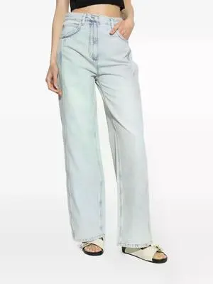IRO PARIS Cotton Wide Leg Jeans