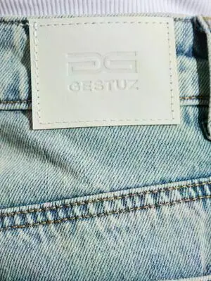 GESTUZ Logo-patch Jeans