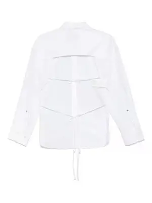 Moschino Open-back Shirt