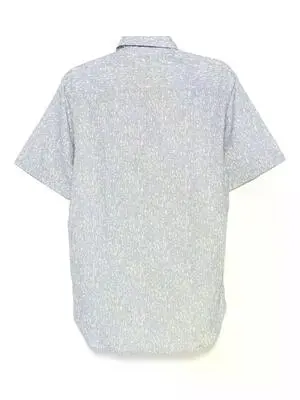 Canali Printed Shirt - Blue