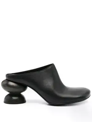 Uma Wang Mid Heel Mules Clogs For Women