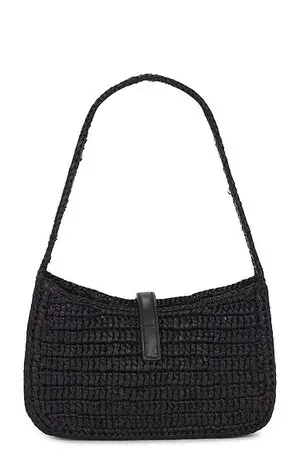 Saint Laurent Mini Le 5 A 7 Hobo Bag - Nero