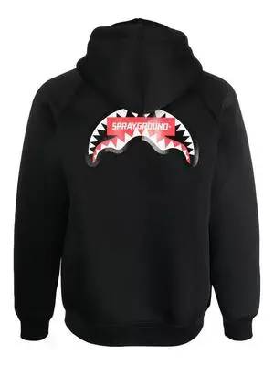 SPRAYGROUND Logo-print Zip-up Hoodie