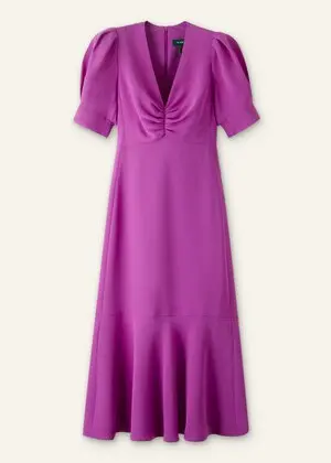 ME+EM Crepe Midi Dress