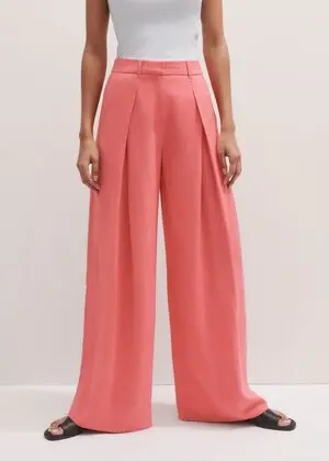 ME+EM Tailored Wide-leg Trousers