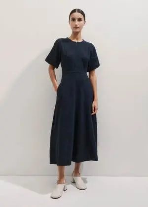 ME+EM Textured Jersey Maxi Dress