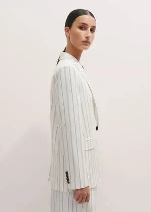ME+EM Striped Blazer
