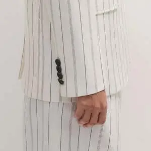 ME+EM Striped Blazer