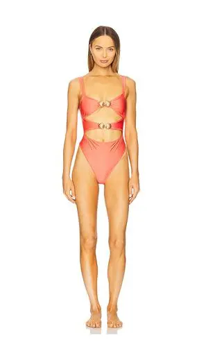 LOVERS AND FRIENDS Kailani One Piece - Coral