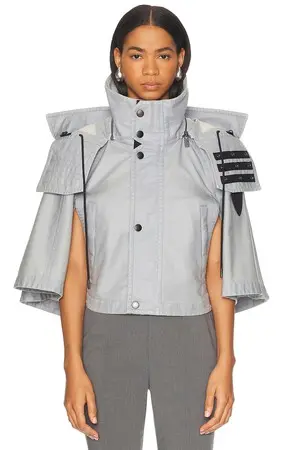 Burberry Button Up Cape