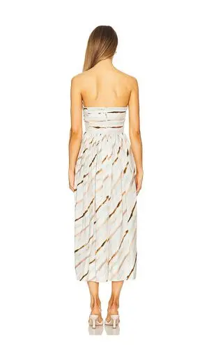 A.L.C. Tara Ruched Poplin Dress