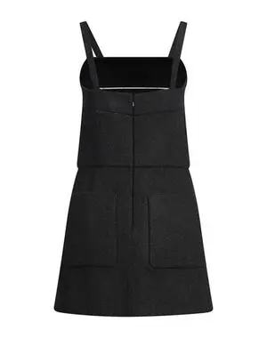 Max Mara Sfilata Mini Dress In Virgin Wool - Grey