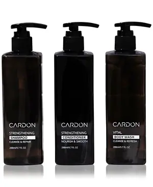 CARDON 3-pc. Hair & Body Shower Set - No Color