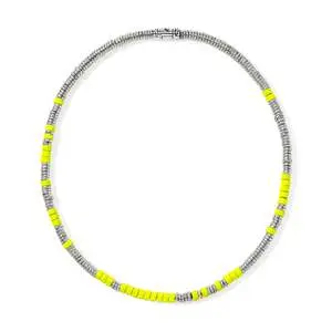 John Hardy Heishi Enamel Necklace