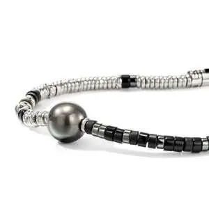John Hardy Heishi Bracelet With Hardstones And Pearl